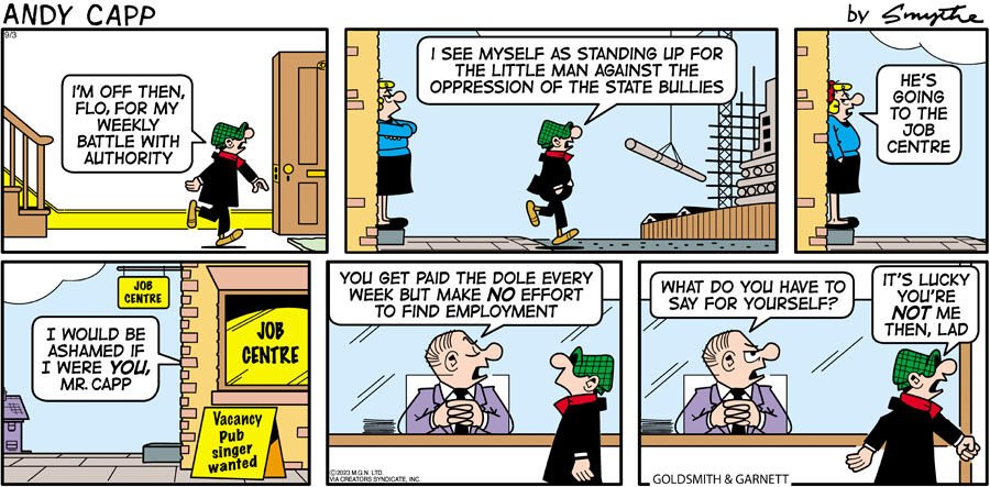 Do not miss Latest HD Funny Comics of Andy Capp - Funny Comics