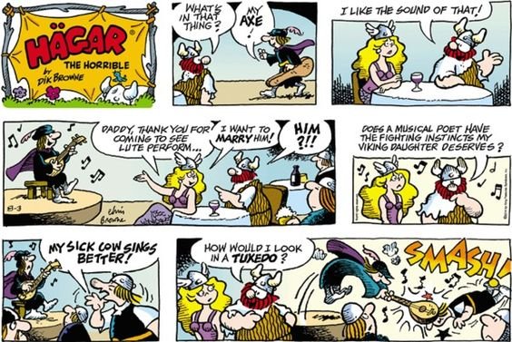 Do not miss these hd funny comics hagar the horrible - Funny Comics